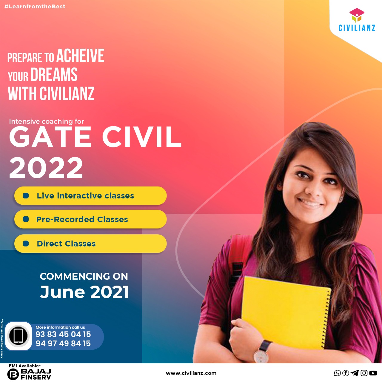 GATE 2022 | Things you should know Important Dates of GATE 2022